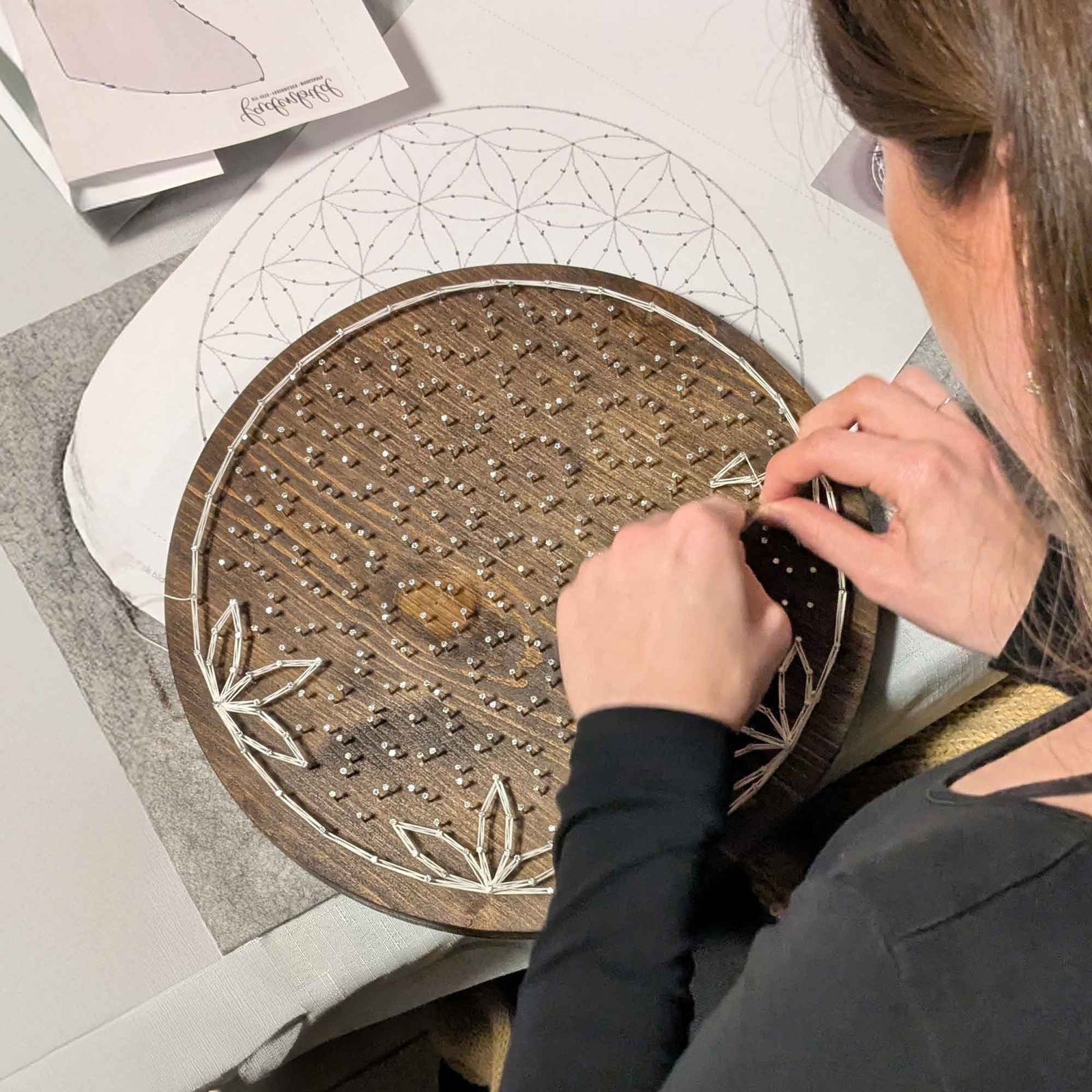 Fadenbilder & DIY-Sets – Kreative Geschenkideen | Fadenbild.com
