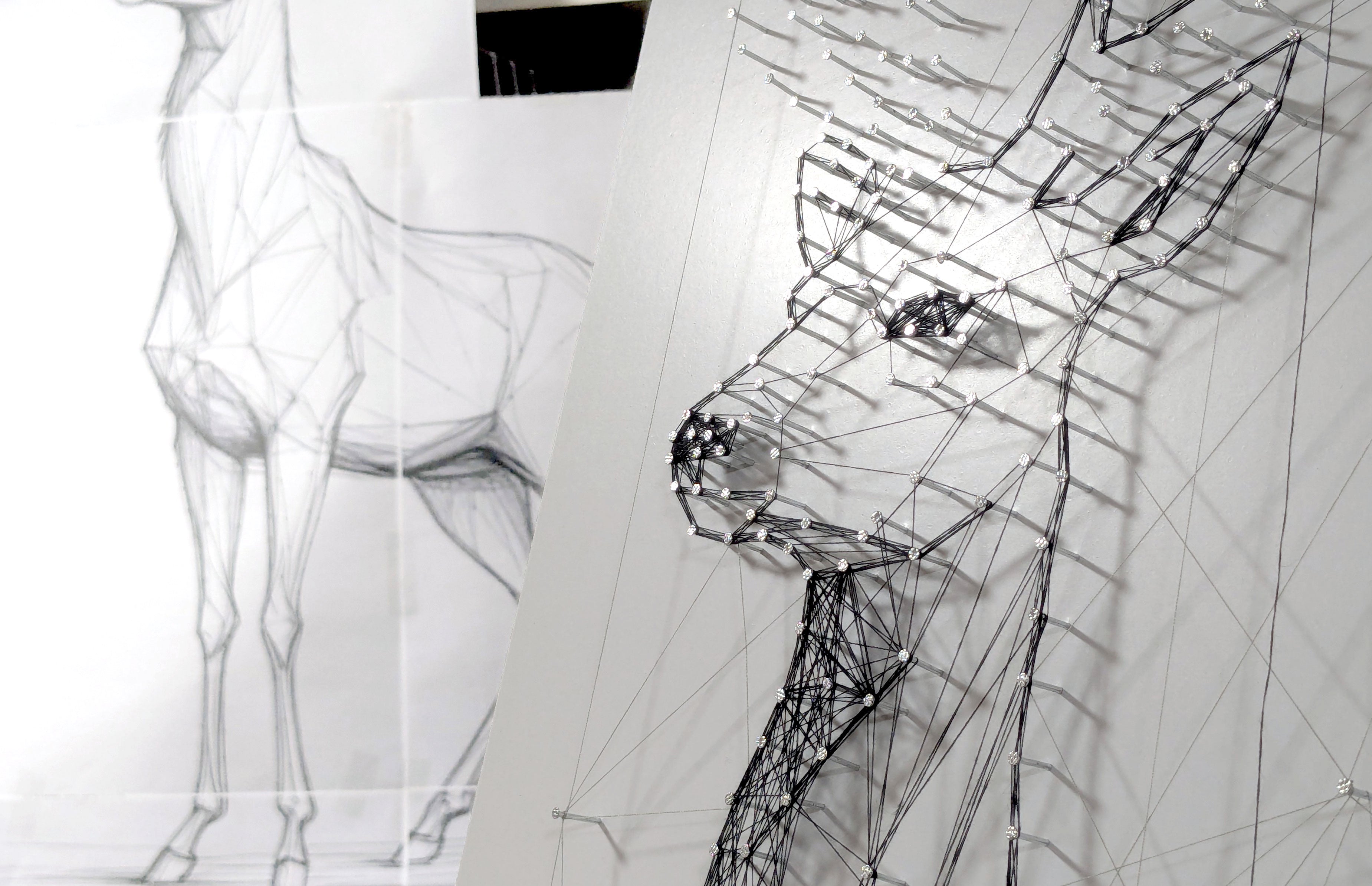 Fadenbild – Individuelle String Art Geschenke